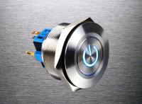 China 40mm Momentary 	Metal Push Button Switches Large On Off Latching Function for sale