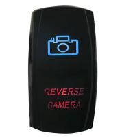 China Automotive IP67 12 Volt Mini Rocker Switch Blue Led 5 Pin Driving Lights for sale
