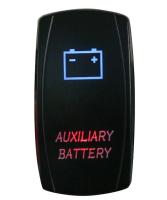 China Automotive IP67 12 Volt Mini Rocker Switch Blue Led 5 Pin Driving Lights for sale