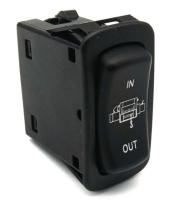 China Custom Mini Rocker Switch 12v Icon In Out 9 Pin On Off On L Series for sale