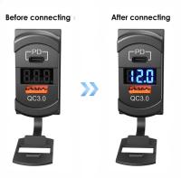 China 12v 24v Usb Charger Rocker Switch Fast Charge Socket Waterproof Quick Dual Pd Qc3.0 For Cars Boat for sale