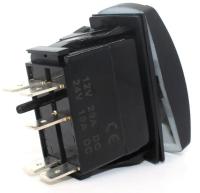 China Dc 24v 10a 20a Safety Rocker Switch Car Boat Marine Toggle Print Laser 12v for sale