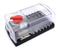 China Standard Blade Fuse Box With Positive & Negative Busbars - 12 Way FUSE BOX WITH NEGATIVE BUS for sale