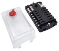 China Standard Blade Fuse Box With Positive & Negative Busbars - 12 Way FUSE BOX WITH NEGATIVE BUS for sale