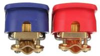 China 1 Pair 12V Car Quick Release Battery Disconnect Terminals Clamps Connectors Automotive Inline Fuse Holder for sale