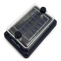 China Auto ATO ATC Fuse Box Waterproof 12 Circuit Fuse Holder Sticker Label 12 In 12 Out For Buses for sale