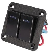 China Toggle Switch Panel, Rocker Switch Panel Waterproof Universal UTV Boat Small Round Rocker Switch for sale