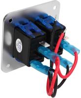 China Toggle Switch Panel, Rocker Switch Panel Waterproof Universal UTV Boat Small Round Rocker Switch for sale