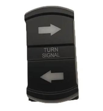 China New Style Custom DIY Icon DC 12V 7Pin ON-OFF-ON LED Blue Light Turn Signal Rocker Switch For Car 4X4 Boat Trucks for sale