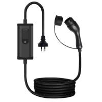 China Electric Car 32A 7Kw TYPE 2 Ev Charging Station Portable Ev Charger With Screen Adjustable for sale