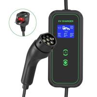 China GBT 3.5KW 7KW Portable AC Charging Cable Home Portable EV Charger Tpe Jacket for sale
