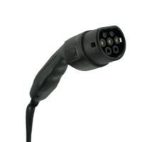 China Portable EV Chargers 7KW Tpe Jacket IEC 62196 Type2 2.4 Quot LCD CE TUV ROHS for sale