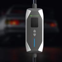 China 7KW Portable Emergency EV Charger 0.96 Inch Type 2 New Energy EV Charger for sale