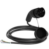 China Type 2 Electric Car Charger Cord Extension Cable 16A / 32A Single Phase for sale