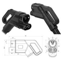 China Fast Charging CCS2 Charging Gun 40A 80A DC EV Charging Cable CCS2 Plug For European Car for sale