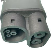 China DC Fast CCS2 To CHAdeMO Adapter Custom CHAdeMO To CCS2 Adapter for sale