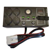 China Portable USB QC3.0 PD Switch Control DC DC Charger Mini Power Box With Control Box for sale