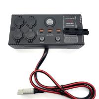 China Portable USB QC3.0 PD Switch Control DC DC Charger Mini Power Box With Control Box for sale
