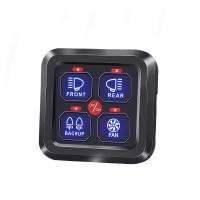 China 4 Gang Ford Switch Panel Circuit Control System Rocker Switch With Relay System / Wipe Lights for sale