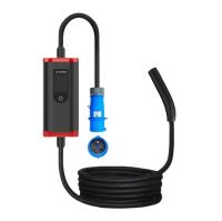 China Type2 Tesla NACS 32A 7Kw Ev Charging Station Portable Ev Charger With Screen Adjustable for sale