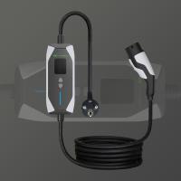 China 16A 3.5KW 32A 7KW Portable EV 240V TYPE 2 Home Portable Level 2 EV Charger For Ev Cars for sale