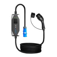 China OEM ODM GBT 32A 7KW Potable Electric Car Fast Charger Outdoor Charger 1 Phase Potable EV Charger With 5M Cable for sale