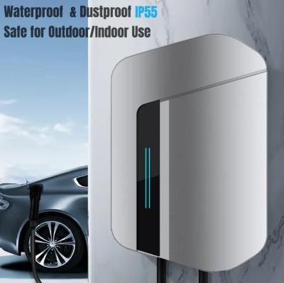 China GBT 16A 1Phase EVSE Wallbox EV Charger 11KW Electric Car Charger AC Charging EV Charger Pile for sale