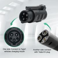 China 80A 240v Ac Tesla Charger Connector Ev Adapter Charger Tesla To J1772 Adapter For Tesla for sale