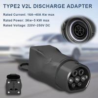 China V2l Connector Ev Discharge Discharge V2l Vehicle To Load Type 2 V2L Adapter for sale