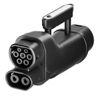 China Vehicle Parts Accessories Charging Station EV Adapter GBT To CCS2 DC Charger Adapter for sale