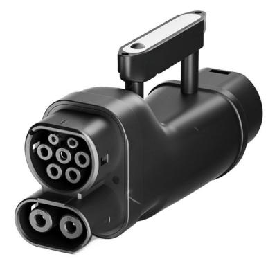 China Vehicle Parts Accessories Charging Station EV Adapter GBT To CCS2 DC Charger Adapter for sale