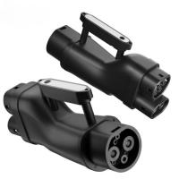 China Vehicle Parts Accessories Charging Station EV Adapter GBT To CCS2 DC Charger Adapter for sale