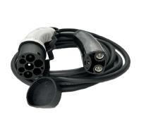 China New factory directly sale 32A type 2 to tesla EV Charging Extension Cord 20kw ev charger for sale