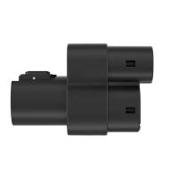 China Tesla to Ccs 2 Adaptor 200A Electric Vehicle Dc Ev Car Charger Plug Connector Adapter for sale