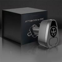 China DC Fast Charging J1772 CCS1 To Tesla EV Charging Adapter For Tesla Model S/X/3/Y for sale