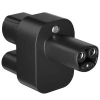China Europe CCS2 to tesla electric car charging CCS2 DC adapter For TESLA AC+DC for sale