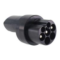 China EV Charger Connector Type2 To Tesla Adapter for Tesla Cars Electric Vehicle Charger Adapter for sale