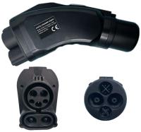 China Custom CCS1 TO CHAdeMO Adapter DC Fast IP55 Waterproof Dustproof for sale