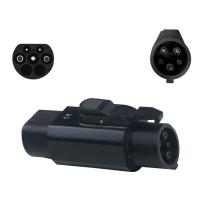 China Type2 To J1772 EV Charging Adapter Male Type1 To Female Type 2 Electric Vehicle Charger Connector for sale
