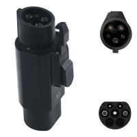 China Type2 To J1772 EV Charging Adapter Male Type1 To Female Type 2 Electric Vehicle Charger Connector for sale