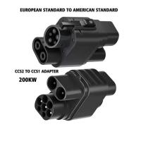 China Factory direct 200kw DC charging adapter CCS2 to CCS1 EV connector fast charging CCS2 to CCS1 Adapter for sale