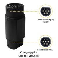 China GBT To Type2 IEC 62196 EV Adapter 200A max Ev Charging GBT To Type2 Connector for sale