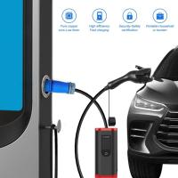 China Factory 8a-32a Adjustable SAE J1772 TYPE1 Fast Electric Car Charger Portable Ev Charger for sale