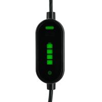 China Portable EV Chargers 7KW Tpe Jacket IEC 62196 Type2 2.4 Quot LCD CE TUV ROHS for sale