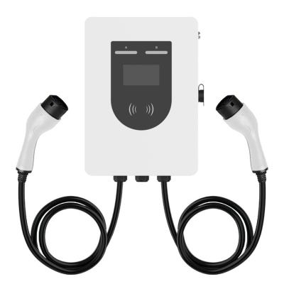 China Type 2 Home Use Commercial Use 32A EV Charger 14KW Level 2 Charging EVSE Wallbox Station for sale