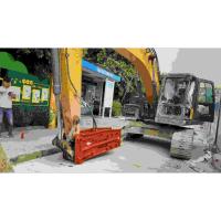 China YTB140 Top Type / Triangle Hydraulic Breaker 140 Chisel for 19-26 Ton Excavator for sale