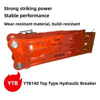 China YTB140 Top Type / Triangle Hydraulic Breaker 140 Chisel for 19-26 Ton Excavator for sale
