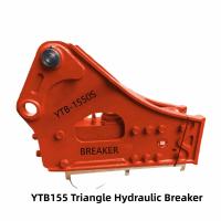 China Top Type / Triangle Hydraulic Breaker Hammer YTB155 155 Chisel For Mining for sale
