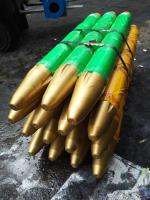 China Crushing Hammer Taper Drill Rod , Conical Drill Rod For Excavator Breaker Hammer for sale