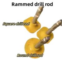 China Square / Round Rammed Hydraulic Breaker Drill Rod For Excavator for sale